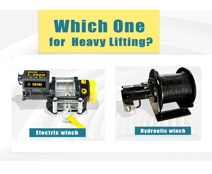 Electric Winch vs Hydraulic Winch: Guide to Their Differences